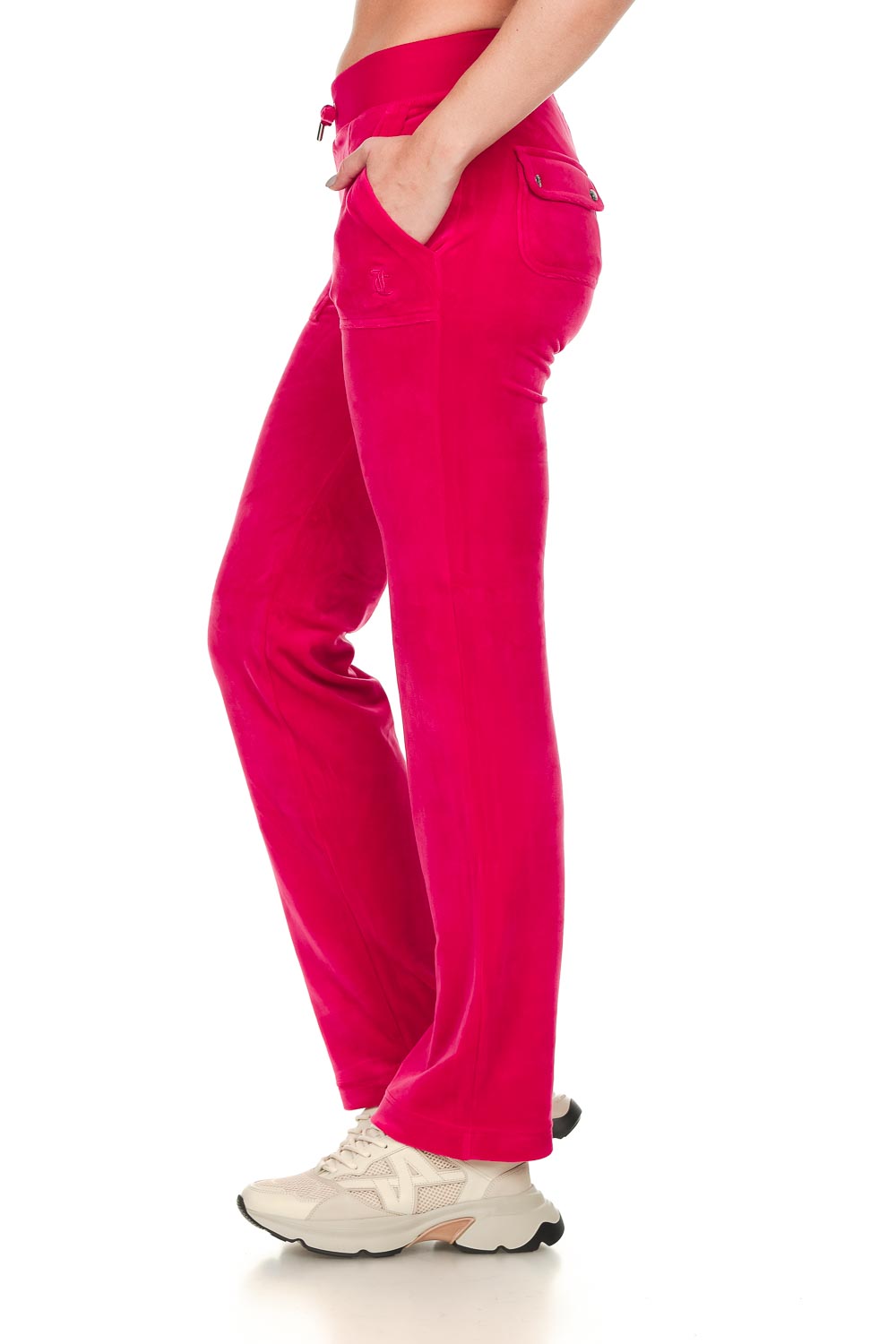 Velours sweatpants Del Ray | rasberry | Juicy Couture | Little Soho