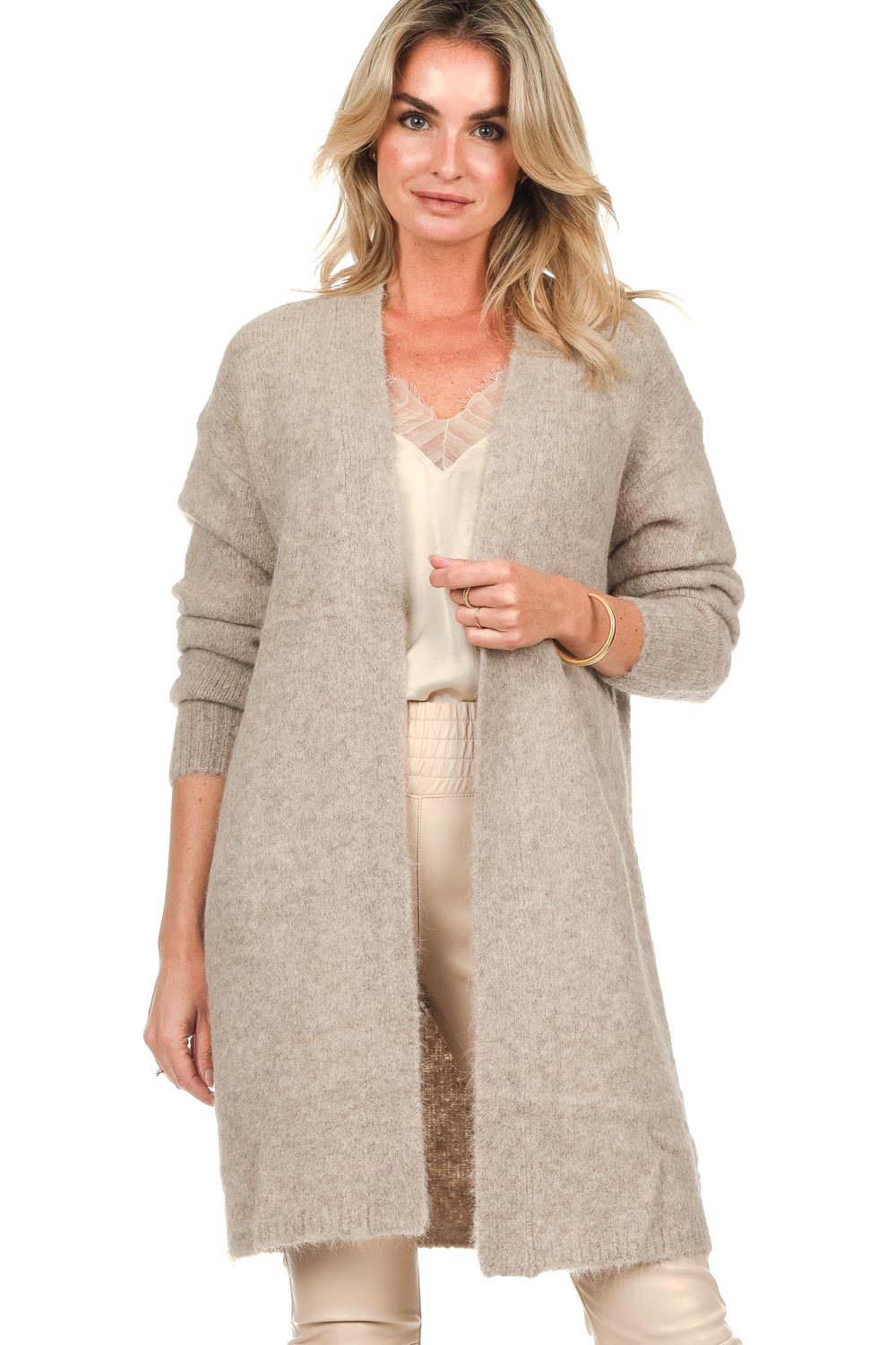 Alpaca wollen vest Anouk | naturel... | Knit-ted | Little Soho