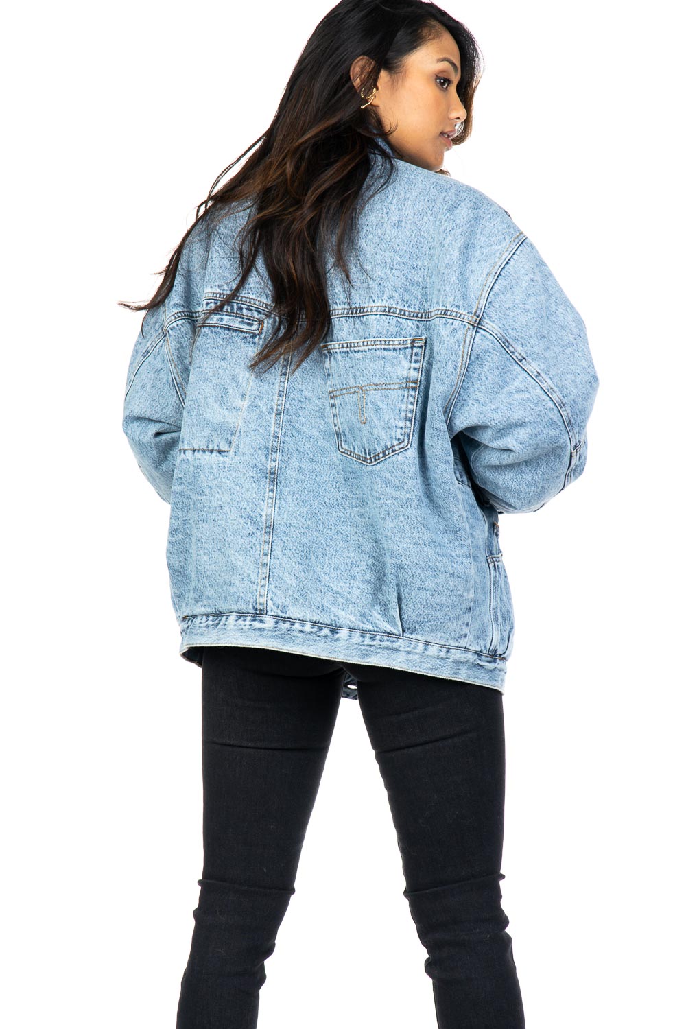 Deconstructed denim jas The Danny Noad Snow | blauw... | Lois Jeans ...