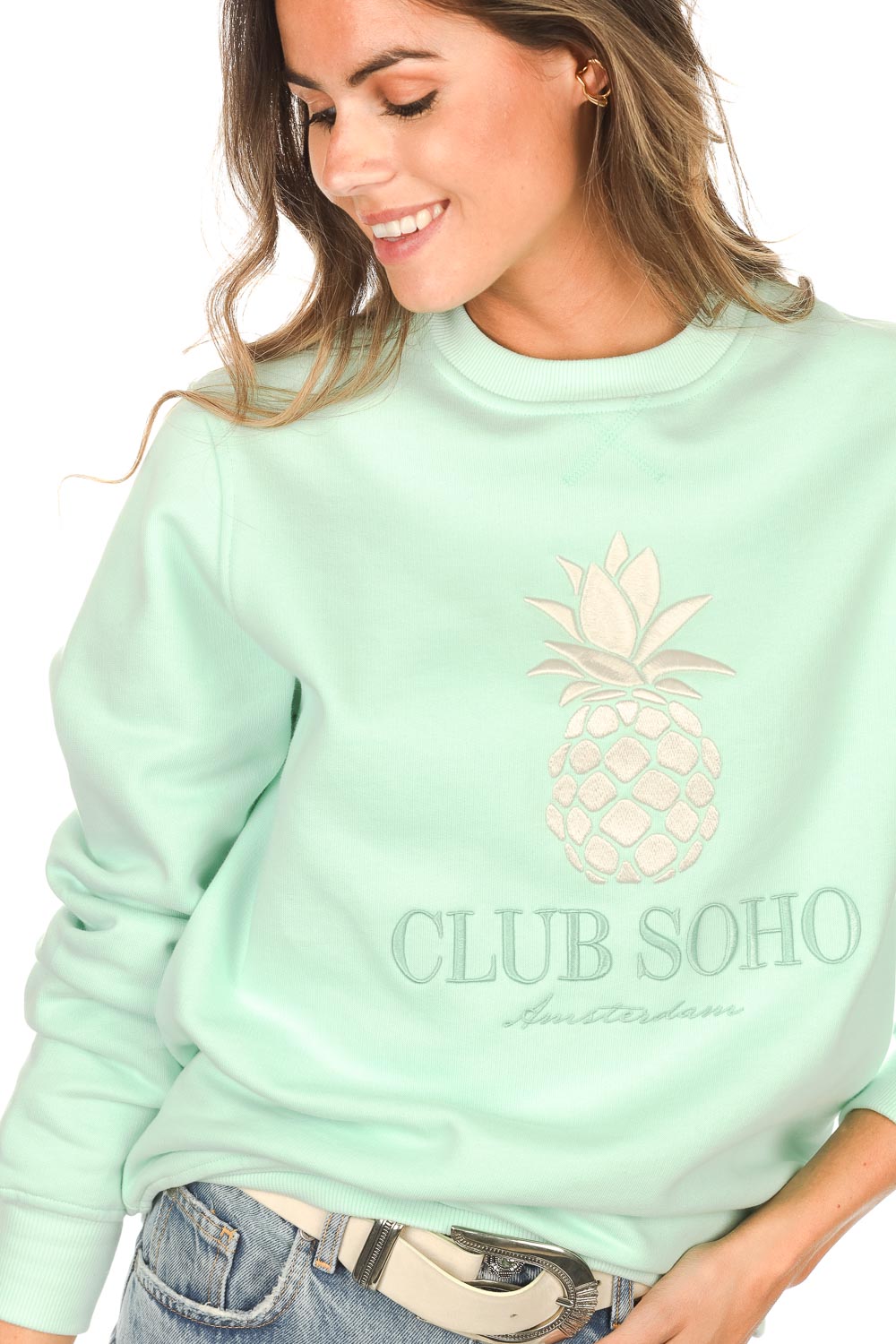 Sweater Piña Colada | green... | Club Soho | Little Soho