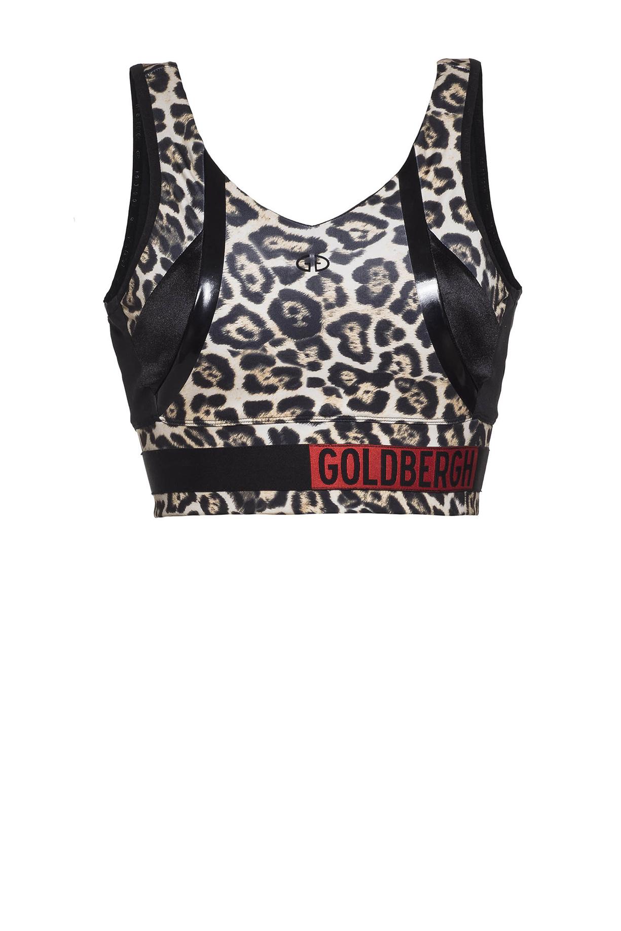 Leopard sports top Rowy | animal print... | Goldbergh | Little Soho