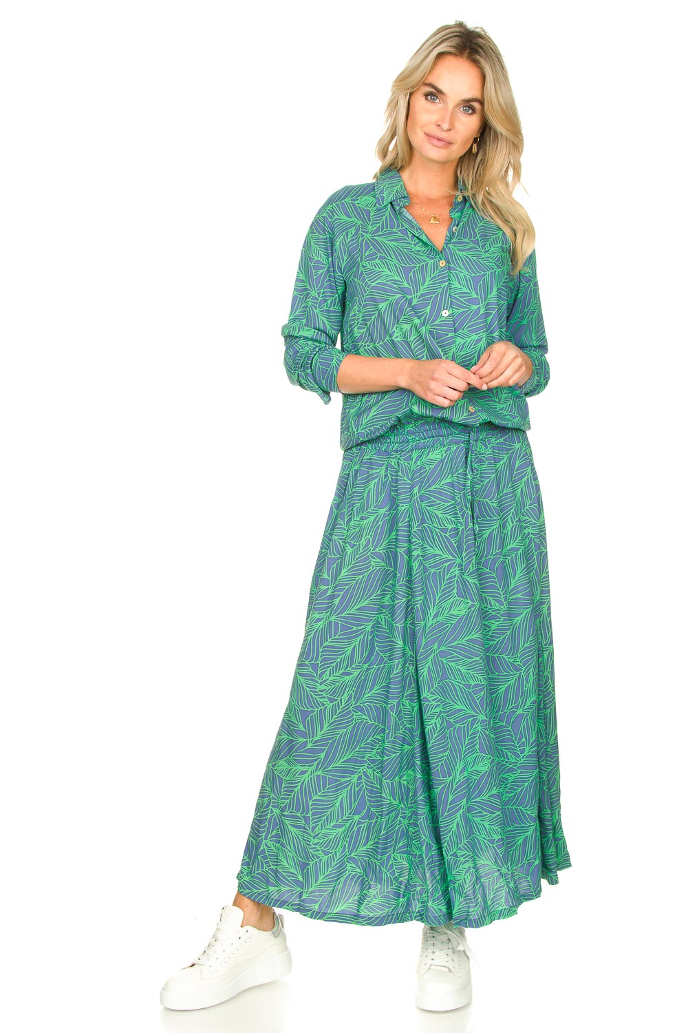 Leren sneakers Lavinia | wit | Janet & Janet | Little Soho