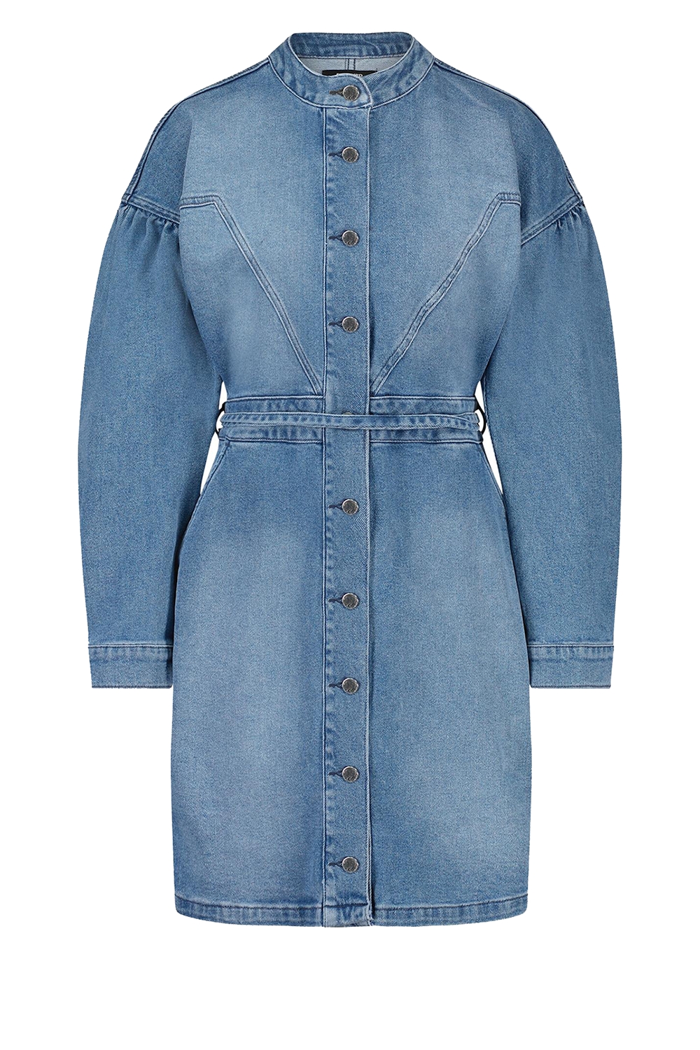 Denim jurk Isaly | blauw | Freebird | Little Soho